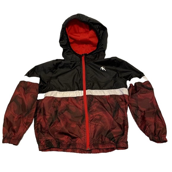 And1 | Jackets & Coats | And Basketball Boys Youth Medium 8 Black Red ...